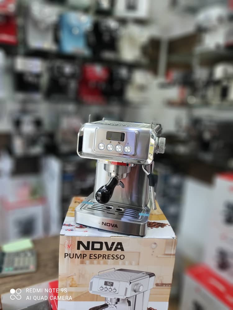 فروشگاه ابوکافی ABU-CAFE | اسپرسوساز نیمه صنعتی ندوا مدل NCM-2040 EXPS