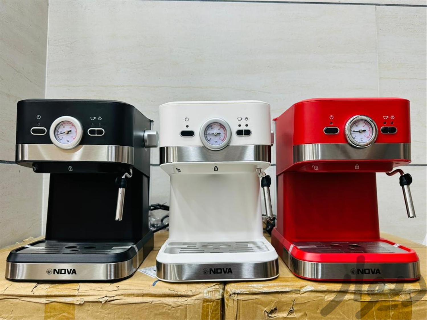 فروشگاه ابوکافی ABU-CAFE | اسپرسوساز ندوا مدل NCM-131 EXPS