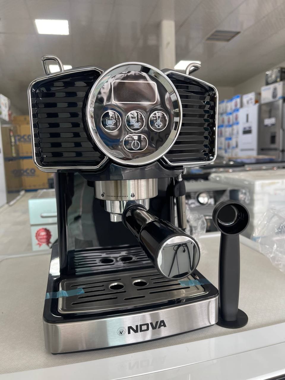 فروشگاه ابوکافی ABU-CAFE | اسپرسوساز ندوا مدل NCM-2030 EXPS